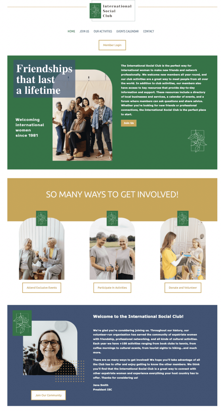 7 Solid Club Website Examples to Get Ideas for Your Club Website