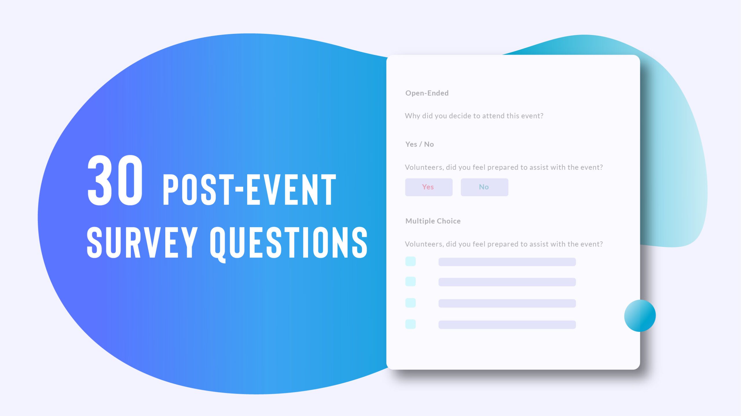 30 Post Event Survey ions Why They Matter 