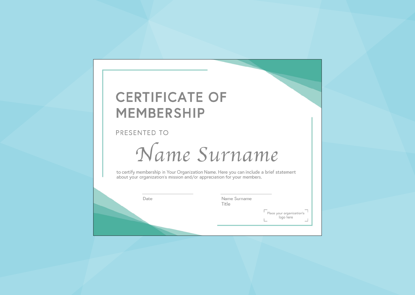 How To Make A Certificate In Microsoft Word A FREE Template
